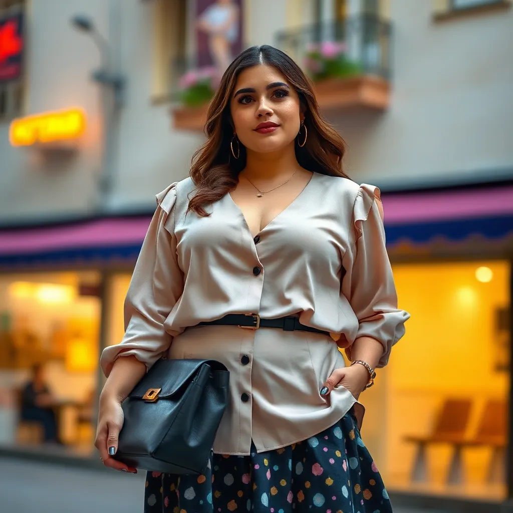 Büyük Beden Etek Bluz Takım Tesettür: Şıklık ve Rahatlık